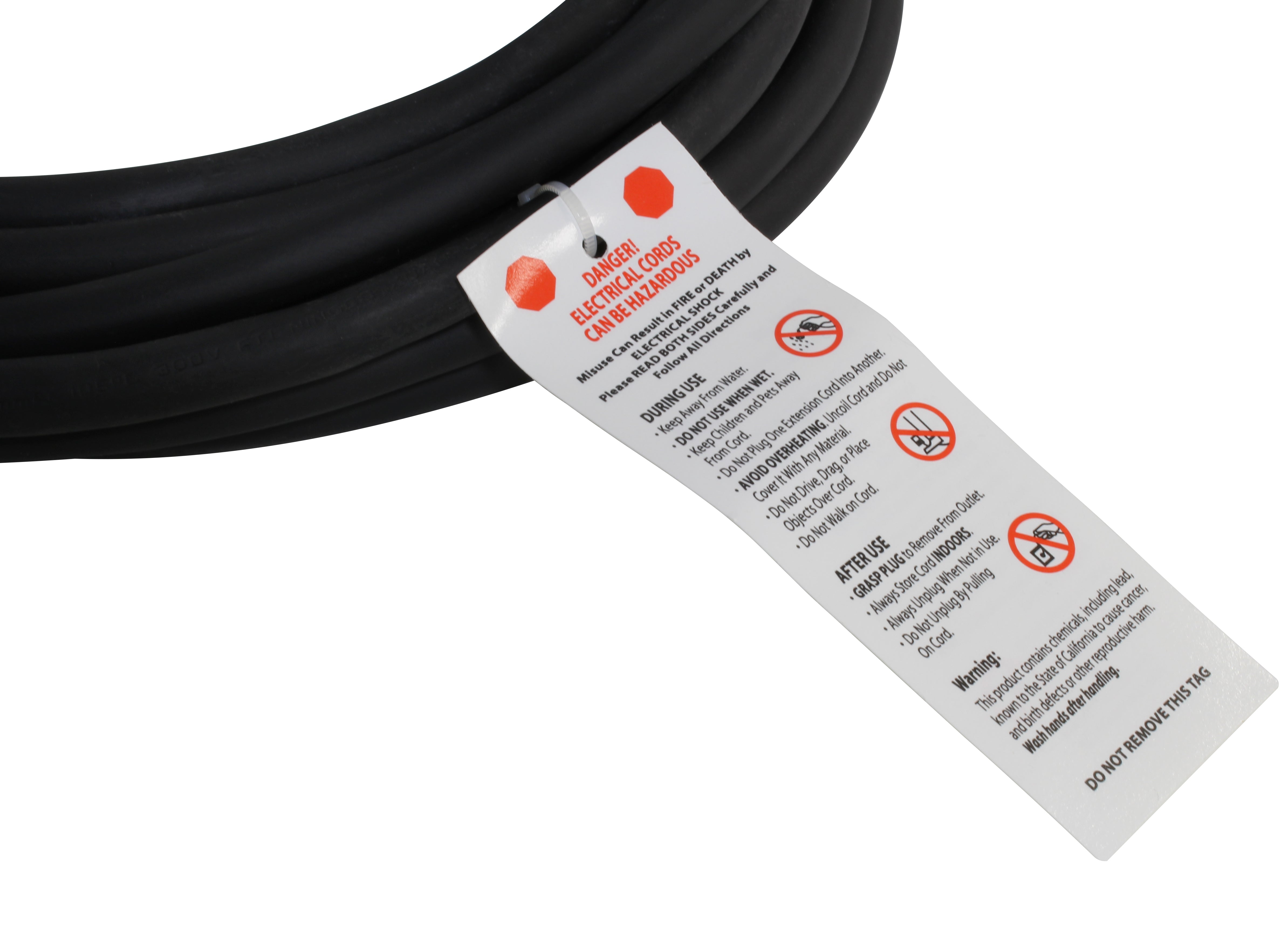 The Warning Tag Explained – AC Connectors