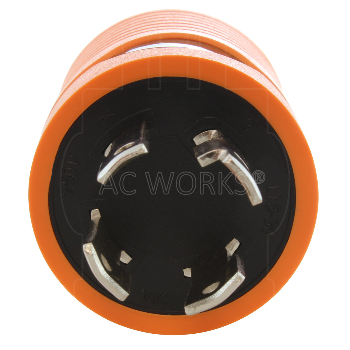 NEMA L15-30P 3-Phase 250V 30A Locking Plug to L6-30R 30Amp 250Volt – AC ...