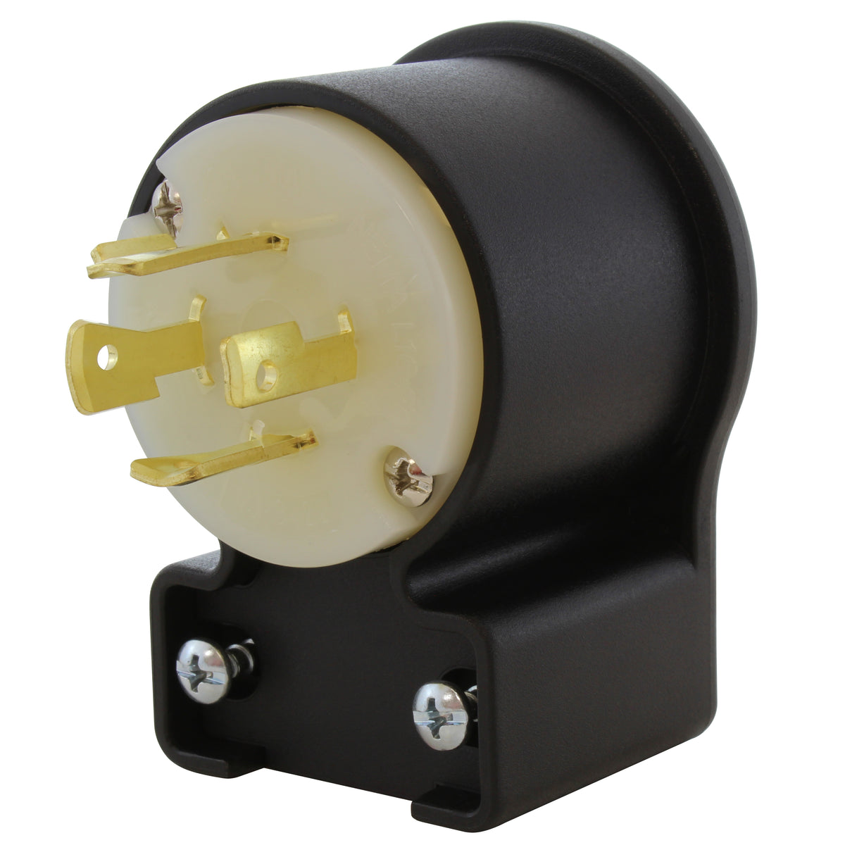 [ASEL1620P] NEMA L16-20P 3-Phase 20A 480V 4-Prong Elbow Locking C-UL ...