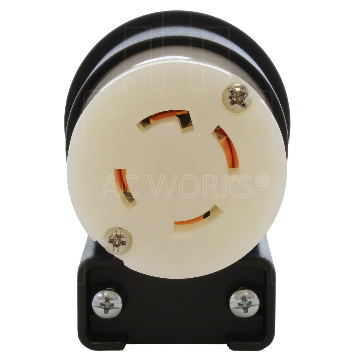 [ASL1630R] NEMA L16-30R 3-Phase 30A 480V 4-Prong Elbow Locking Female C ...