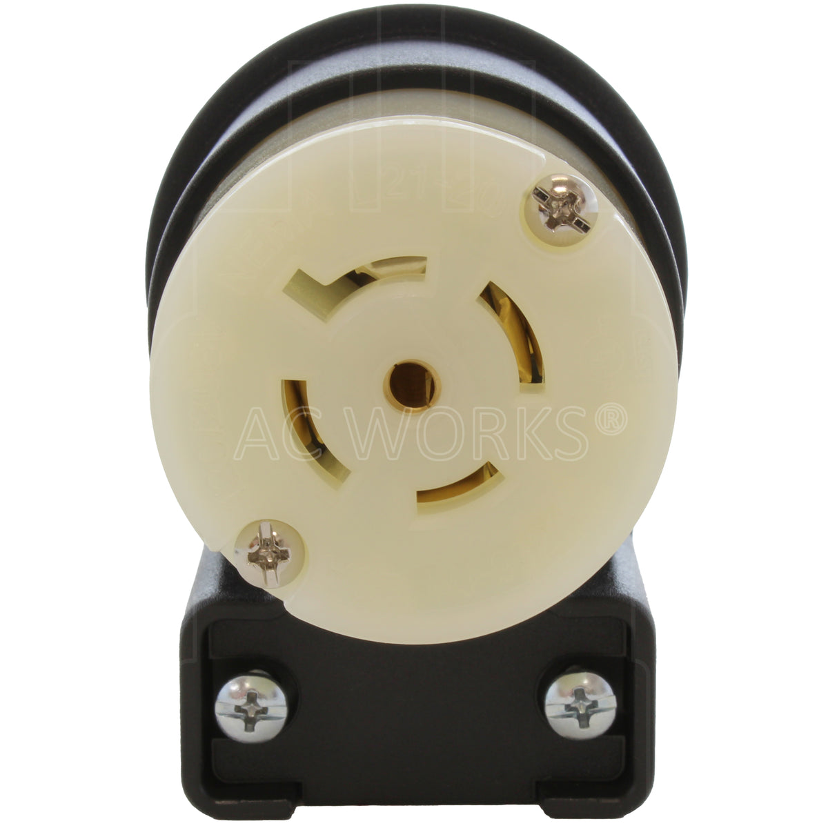 [ASEL2120R] NEMA L21-20R 20A 3-Phase 120/208V 3PY, 5-Wire Locking C(UL ...