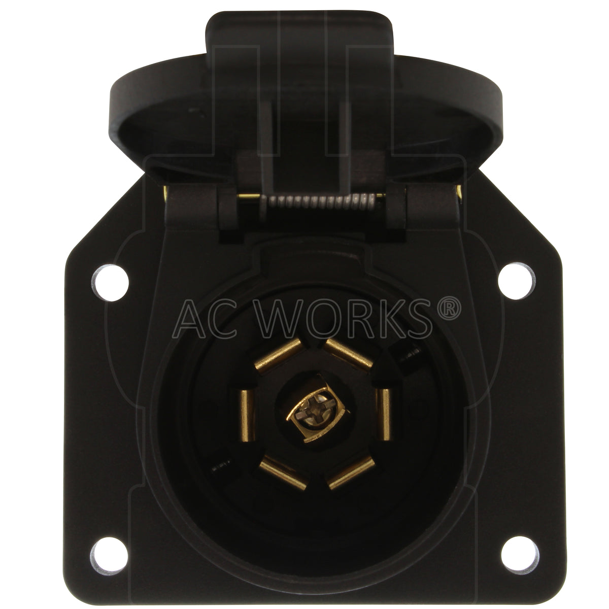 [RV7WST-WIRE] 4-Way to 7-Way Trailer Socket Adapter – AC Connectors