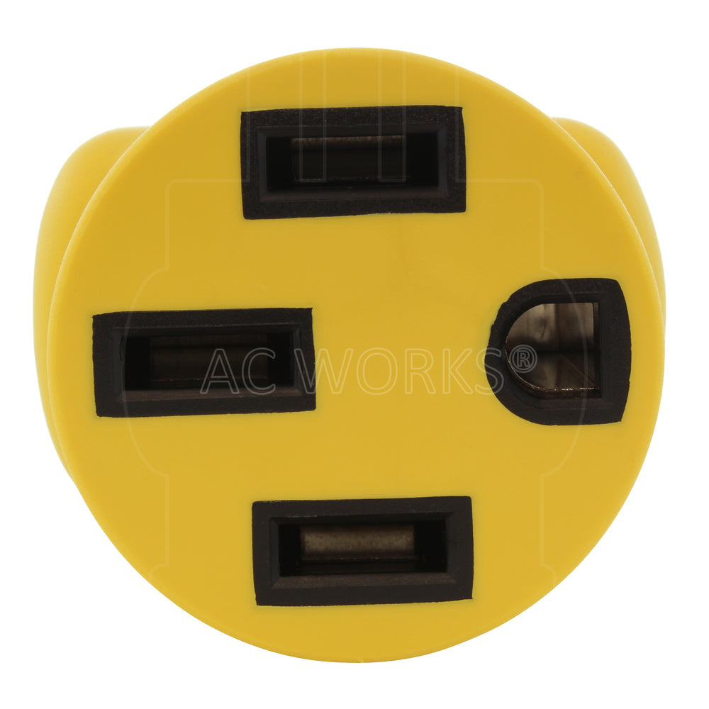 AC WORKS® RV Adapter TT-30P RV 30 Amp Male Plug to RV 50 Amp 14-50R ...