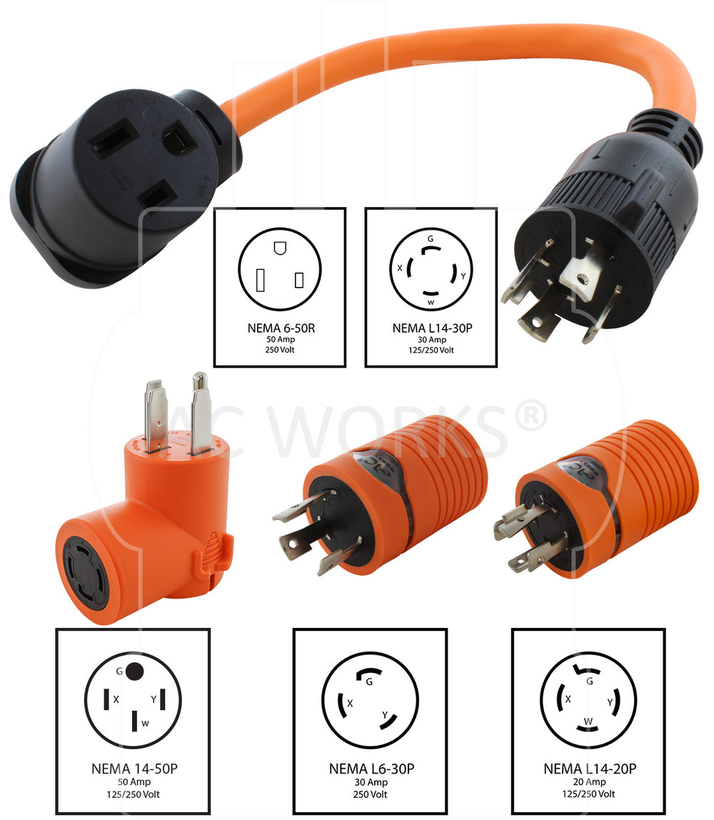 6-50 Welder Adapter Kits – AC Connectors
