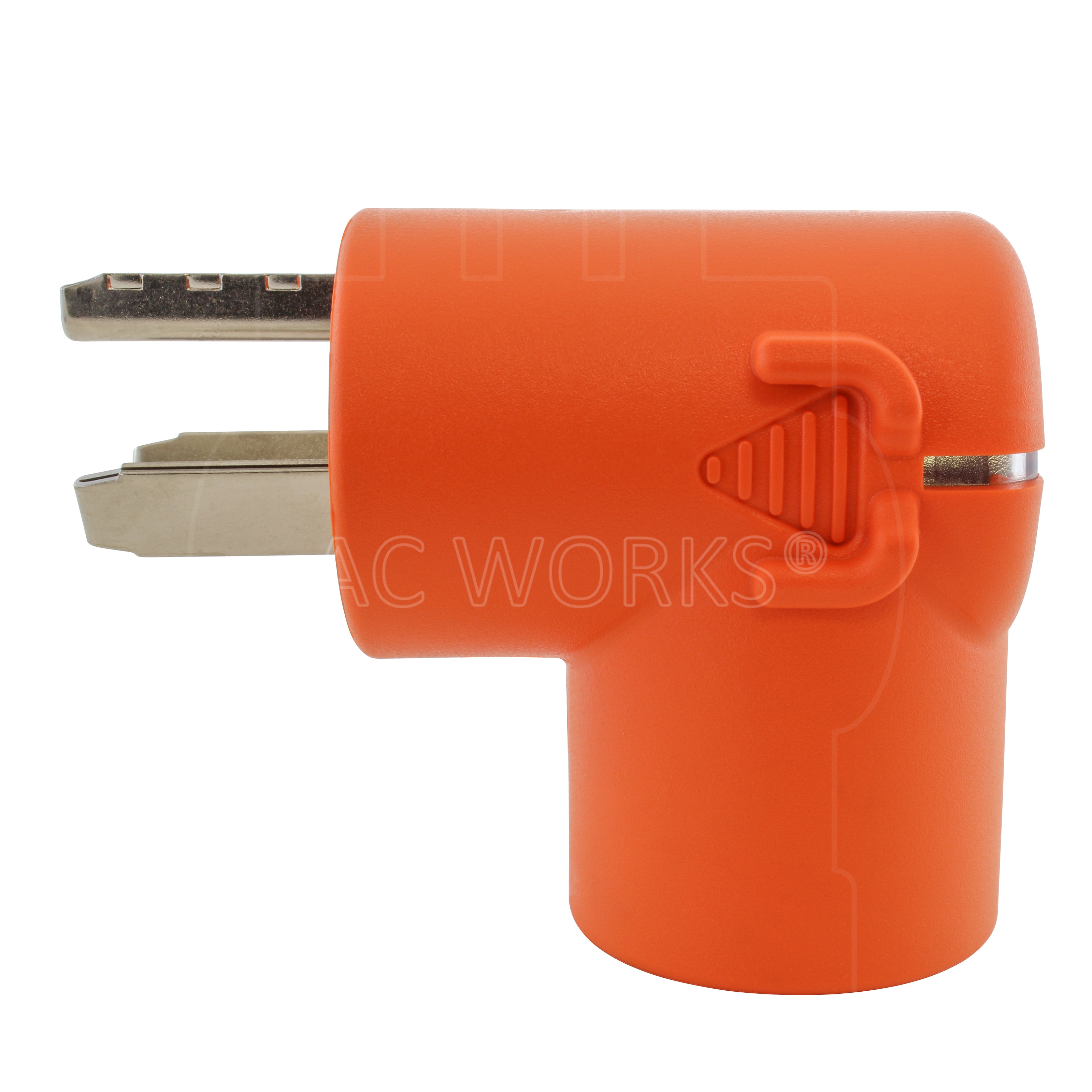 AC WORKS® 3-Prong Dryer Outlet to L6-20 20A 250 Volt Locking Adapter ...