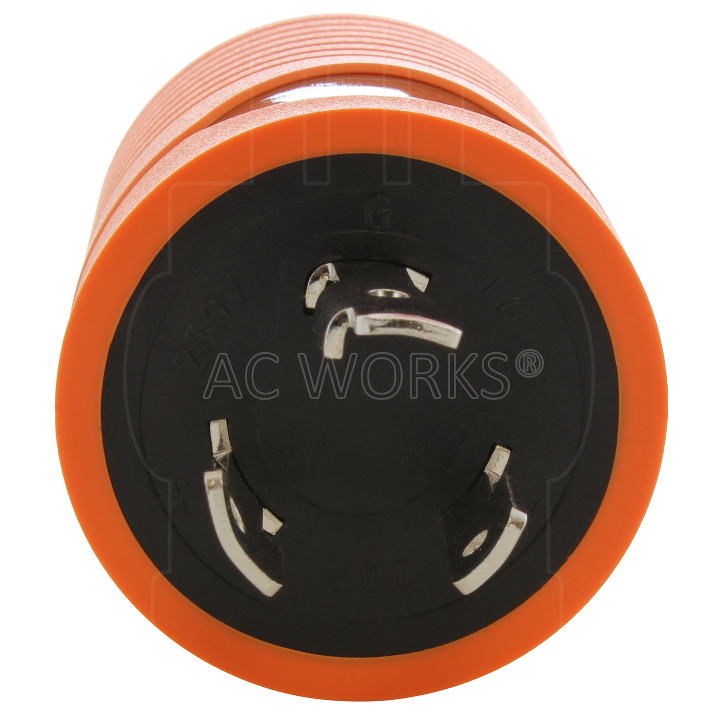AC WORKS Plug Adapter L6-20P to L6-30R 250Volt Locking Adapter – AC ...
