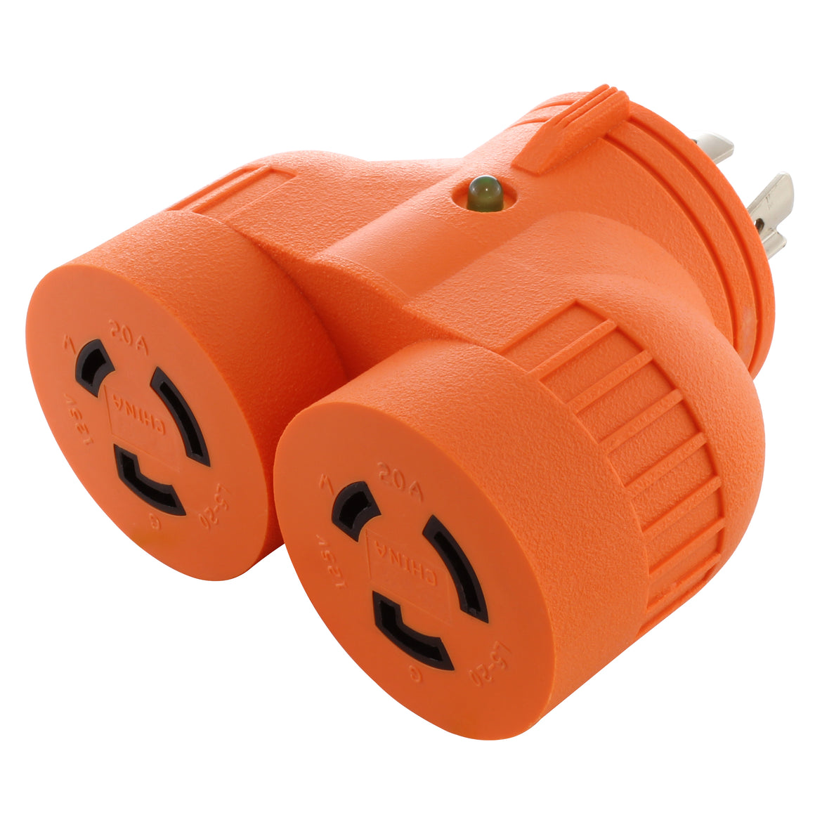 AC WORKS® V-DUO Adapter | Generator One to Two V Outlet Adapter – AC ...
