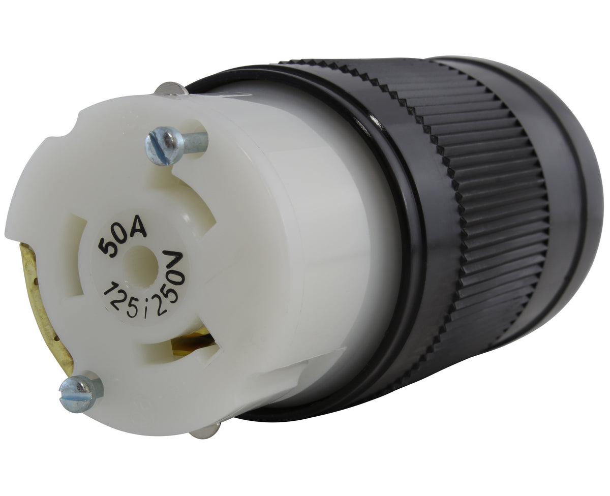 AC WORKS® [AS-SS250R] NEMA SS2-50R 50A 125/250V 4-Prong Locking Female ...