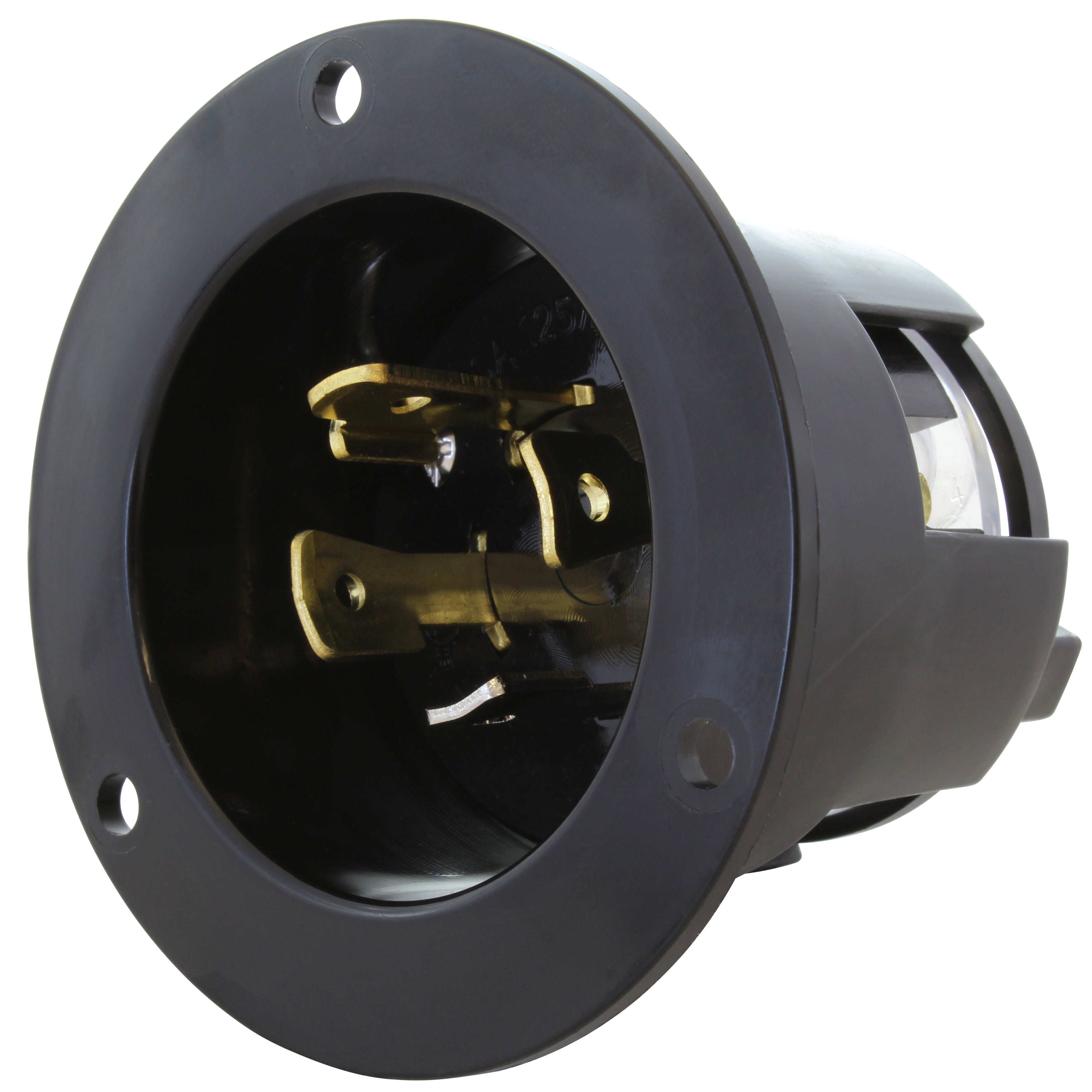 AC WORKS® 30 Amp 125/250 Volt NEMA L14-30P Power Input Inlet – AC ...