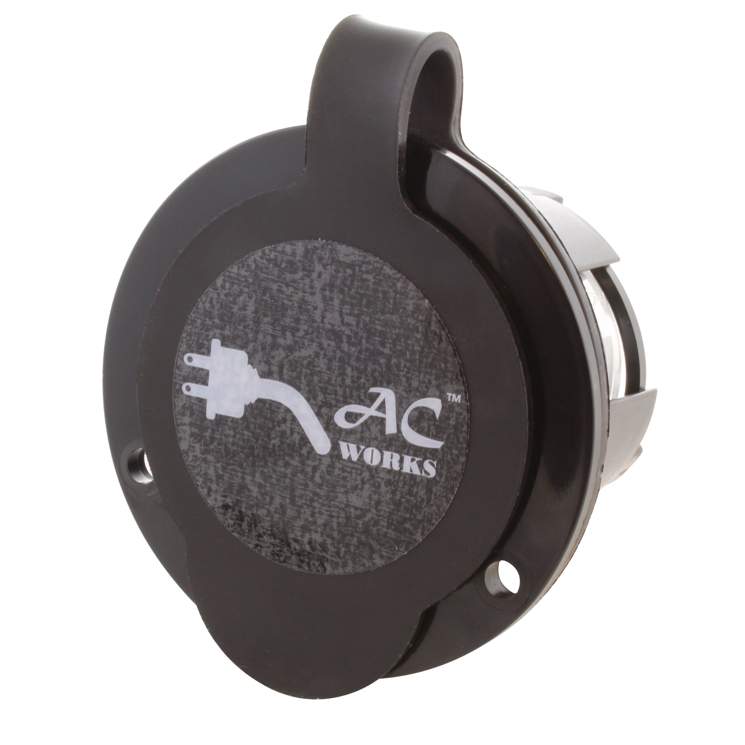 AC WORKS® 20A 250V L6-20P Power Input Inlet UL and C-UL with Weather ...