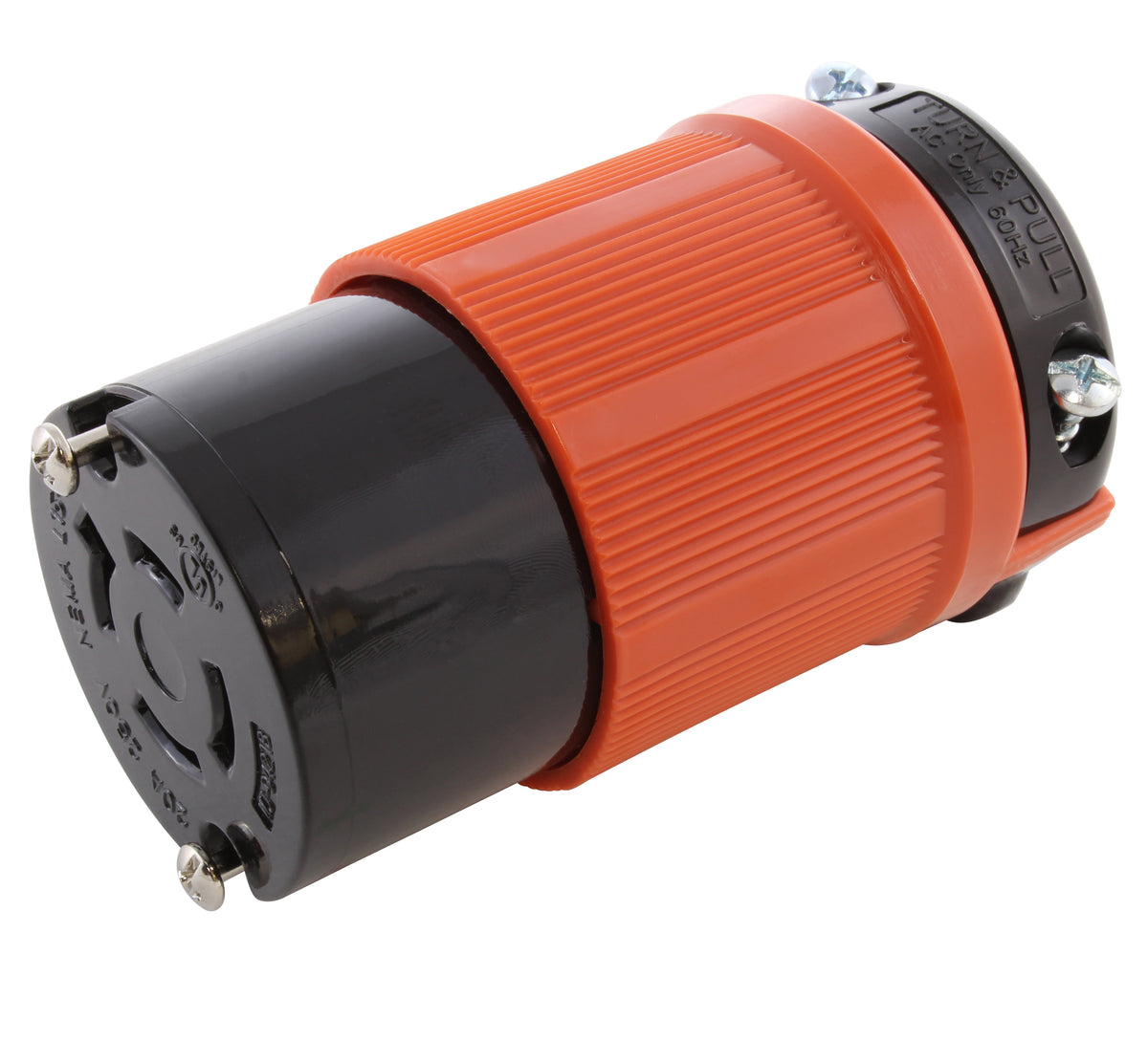 AC WORKS® NEMA L15-20R 20A 250V 3-Phase 4-Prong Locking Female ...