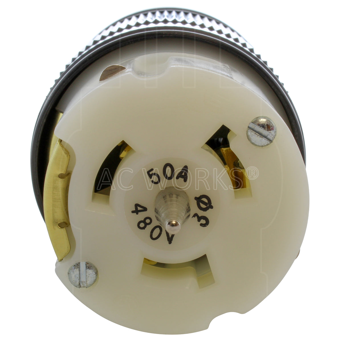 California Standard CS8164 50A 3-Phase 480V 4-Wires Locking Female ...