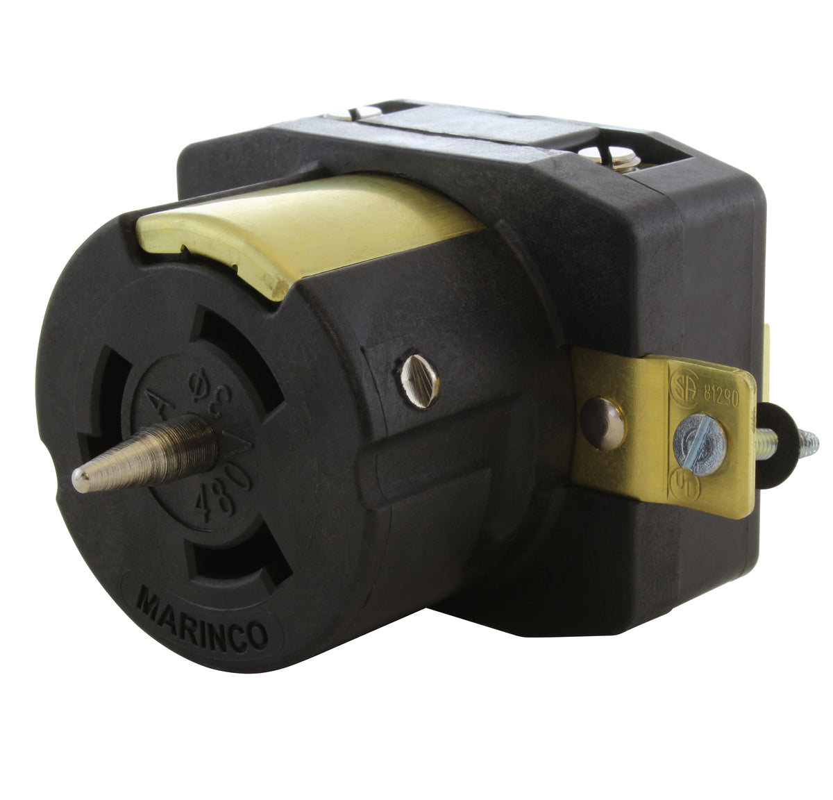 Marine 12v Power Outlet Marinco Power Products PC20FCO 20A 500V Power ...