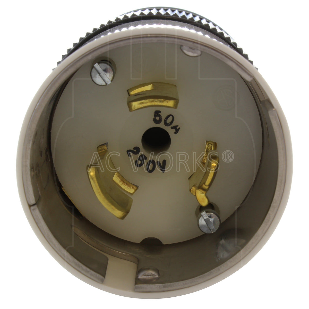 California Standard CS8265 50A 250V 3-Wire Locking Male Plug – AC ...