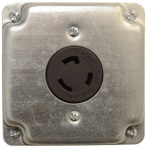 20-Amp, 125-Volt, NEMA L5-20R Flush Mounting Locking Receptacle – AC ...