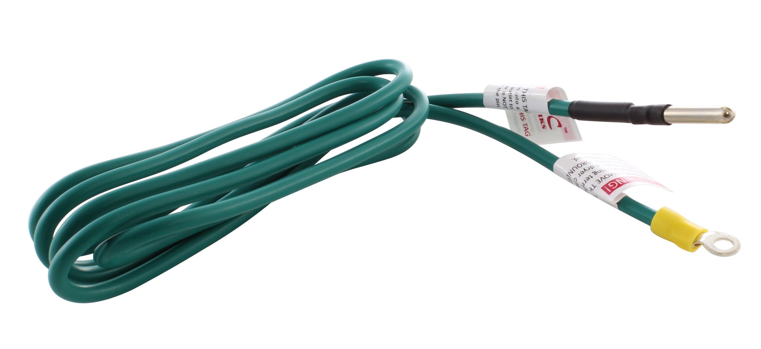 12 gauge Grounding Wire Green 5 Feet – AC Connectors