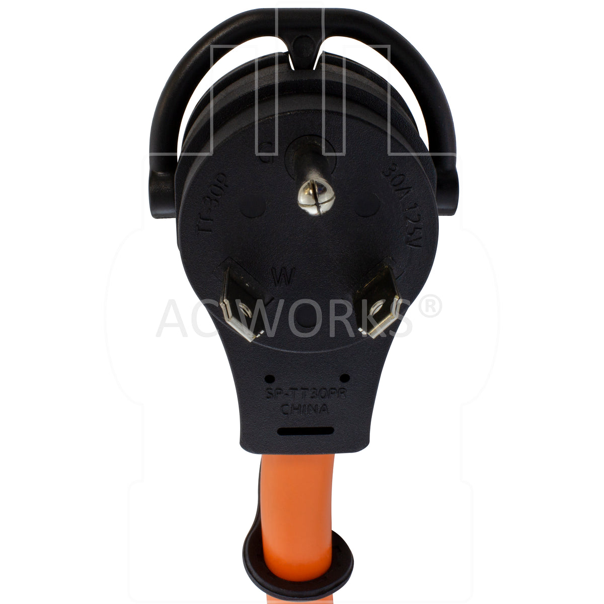 1FT 30 Amp RV Piggy-Back Plug with 15/20 Amp Household Connector – AC ...