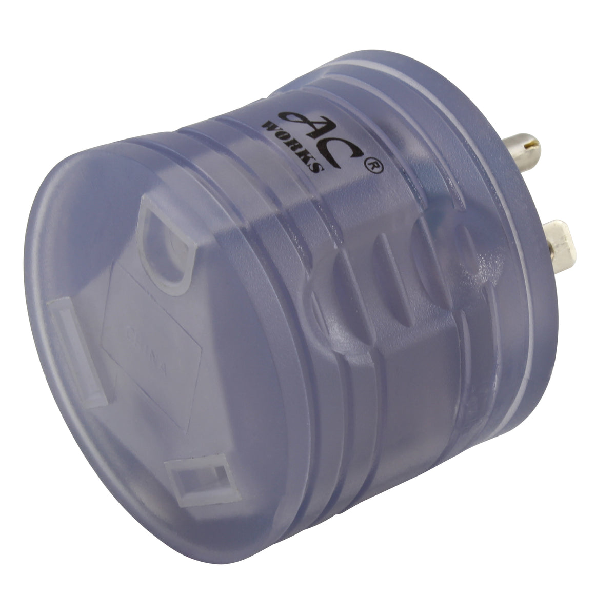 AC WORKS® RV Adapter 15A Household Plug to RV TT-30 30A Female Adapter ...