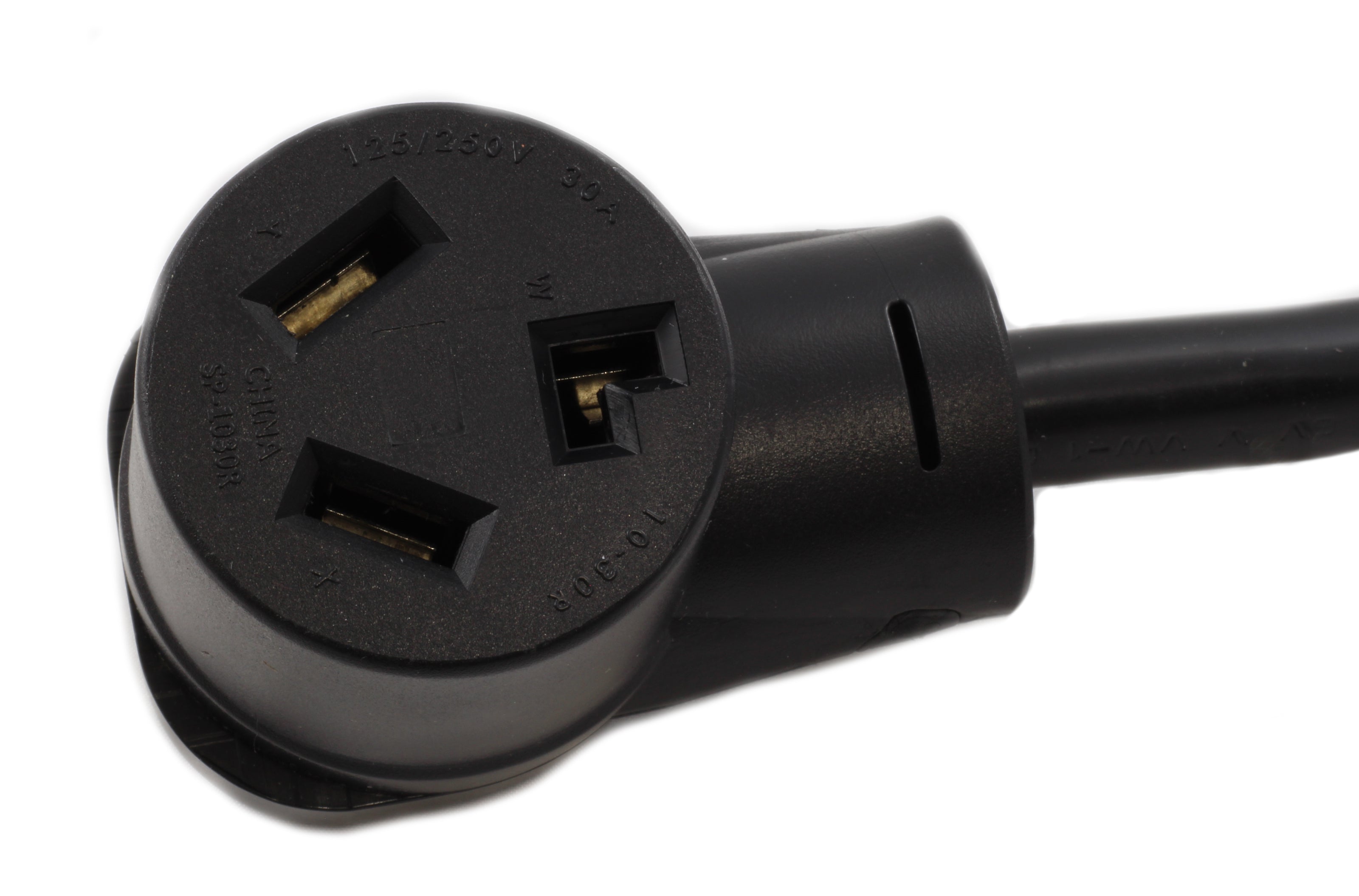 AC WORKS® 4-Prong NEW Dryer Plug to 3-Prong Old Dryer Socket with Cord ...