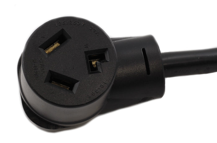 AC WORKS® 4-Prong NEW Dryer Plug to 3-Prong Old Dryer Socket with Cord ...