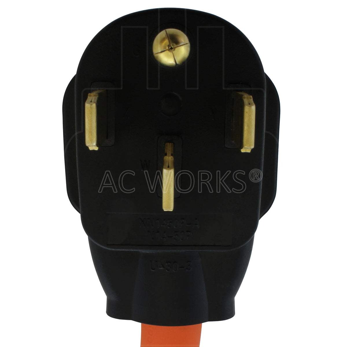 50A 4-Prong Range/Generator Plug to 14-30R 4-Prong 30 Amp 4-Prong Dryer ...