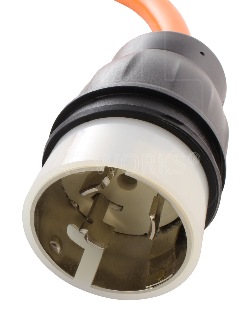 AC WORKS® 1.5FT 50A 125/250V SS2-50P/CS6365 Plug to L14-30 4-Prong – AC ...