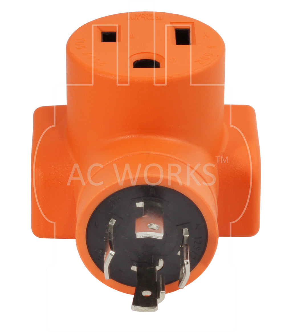 AC WORKS™ Welder Adapter WDL1430650 NEMA L14-30P to NEMA 6-50R outlet ...