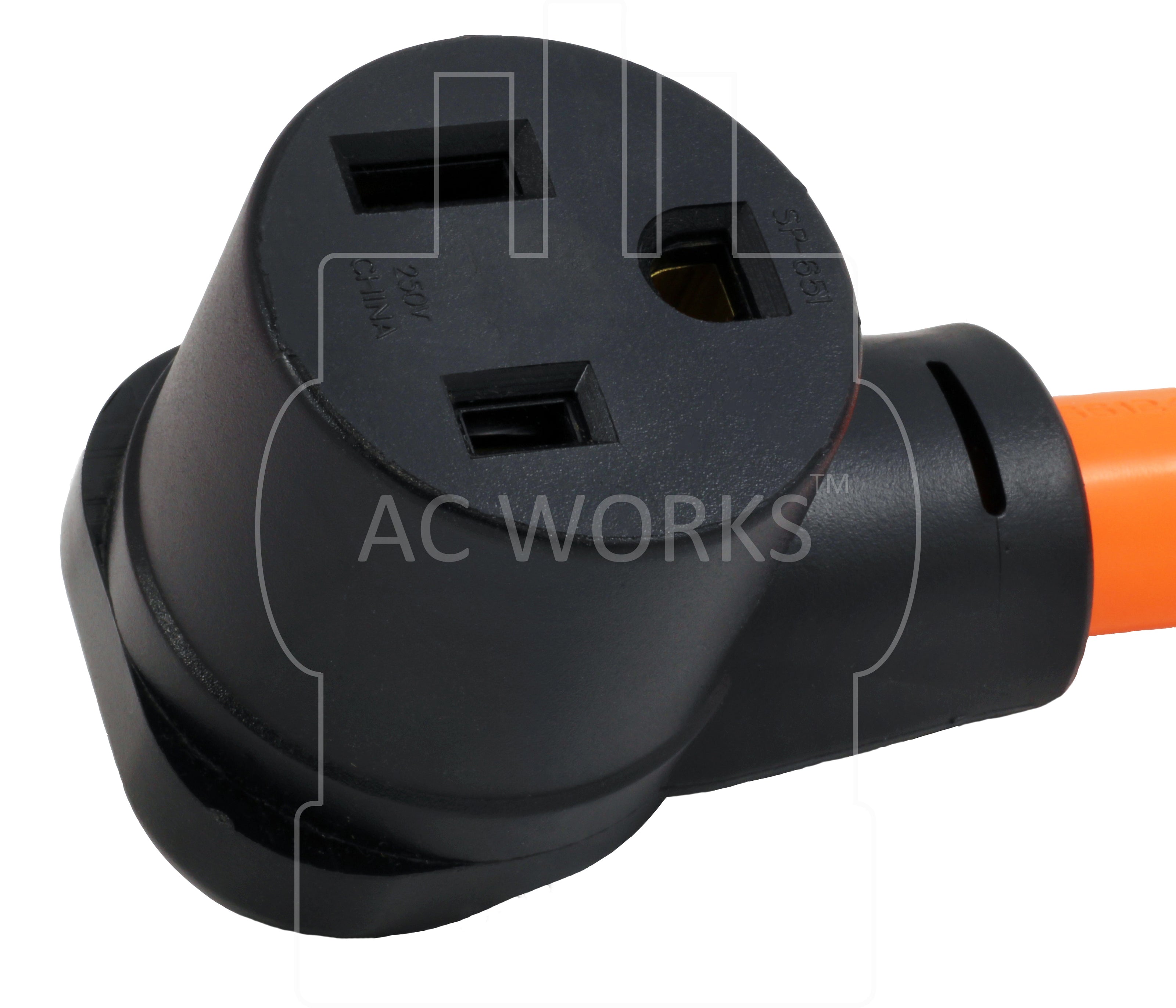 AC WORKS™ Welder Adapter CS6365/ SS2-50P 50A 4 Wires to 6-50R Outlet ...